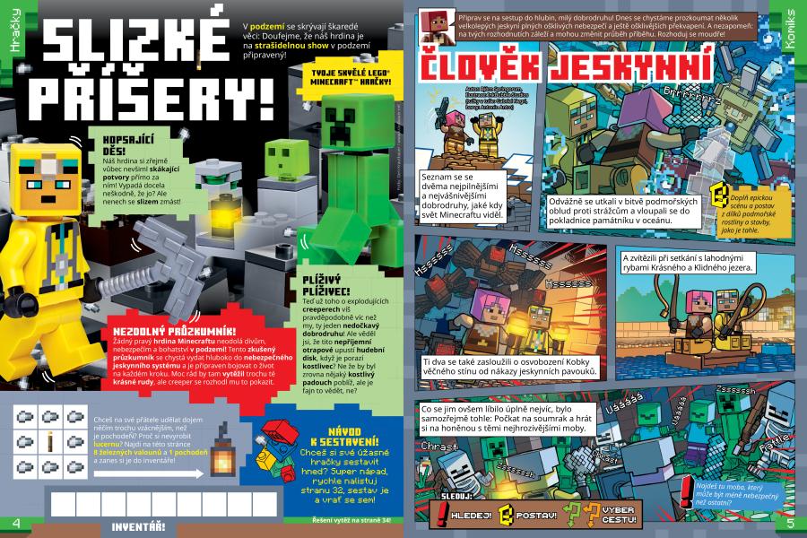 LEGO® Minecraft® | Dětské časopisy