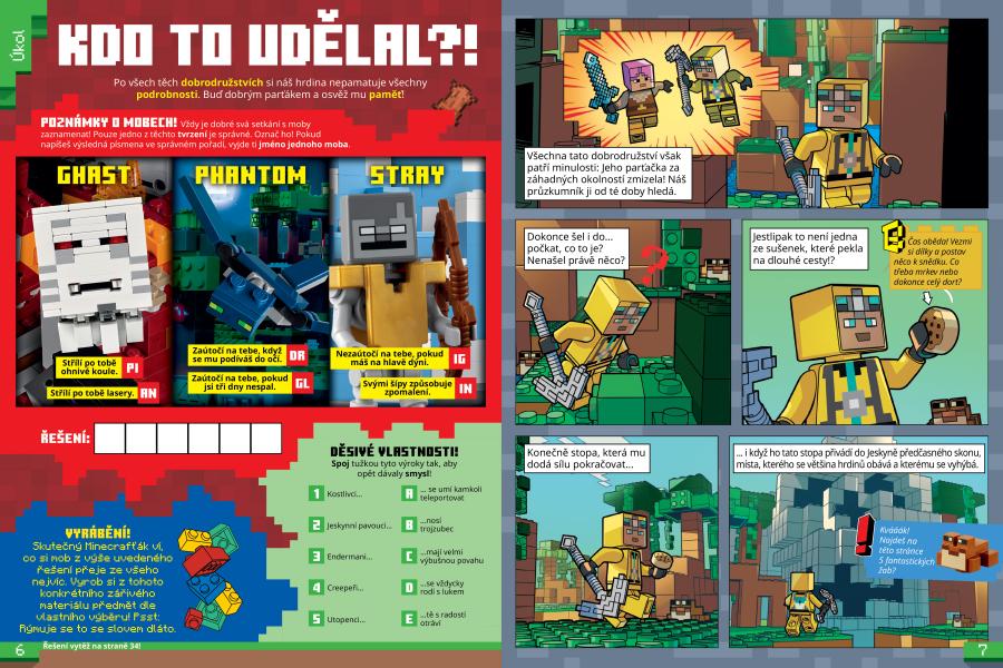 LEGO® Minecraft® | Dětské časopisy